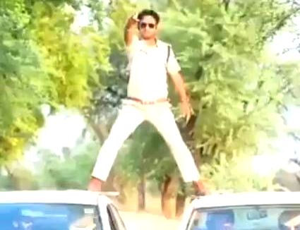 MP cop penalised after his video imitating Ajay Devgn's stunt goes viral