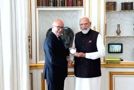 PM Modi Meets Mayor Eric Ciotti