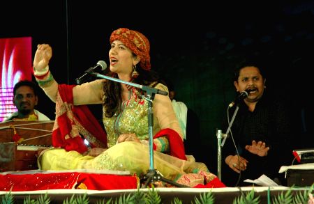 Sufi singer Mamta Joshi performs