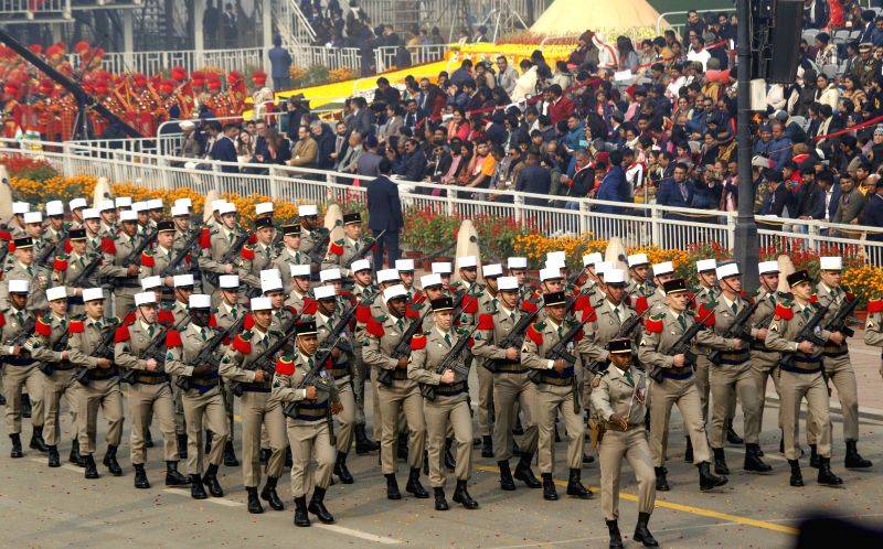 75th Republic Day parade at the Kartavya Path