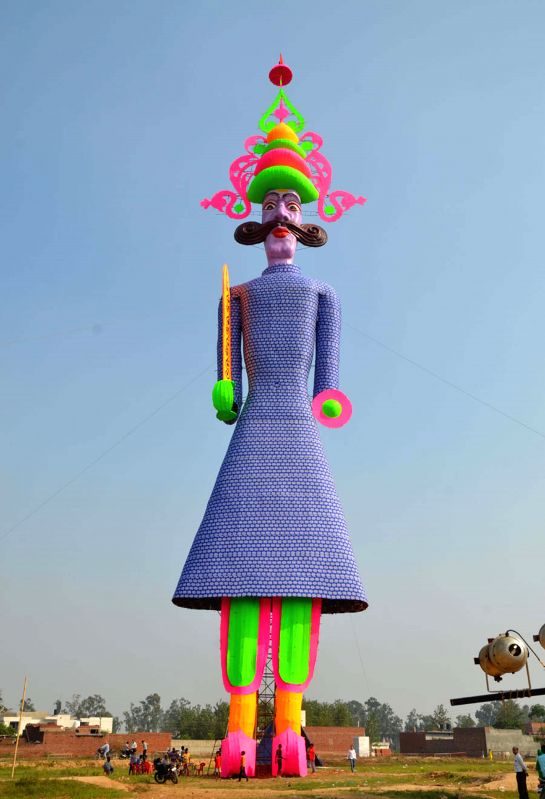 210-feet tall Raavana effigy