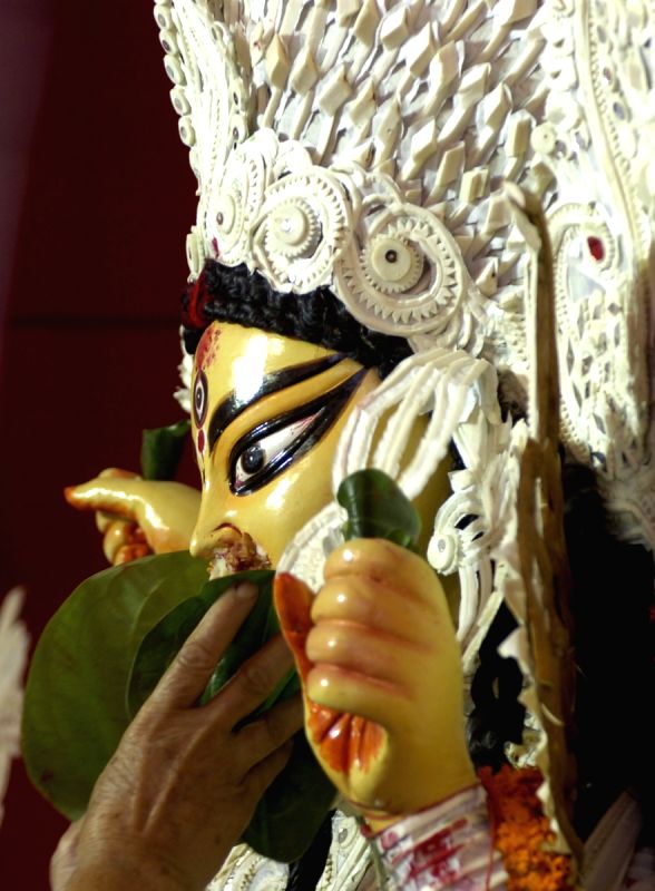 In pics: Durga Puja preparations and celebrations