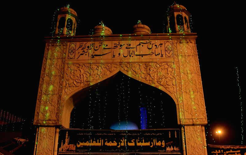 Hazratbal Shrine ahead of Eid-miladun Nabi