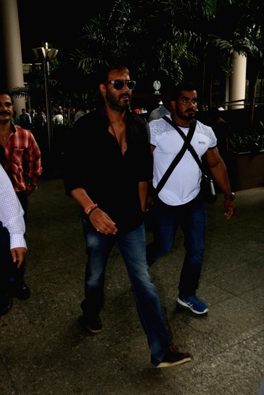 Ajay Devgan spotted at airport