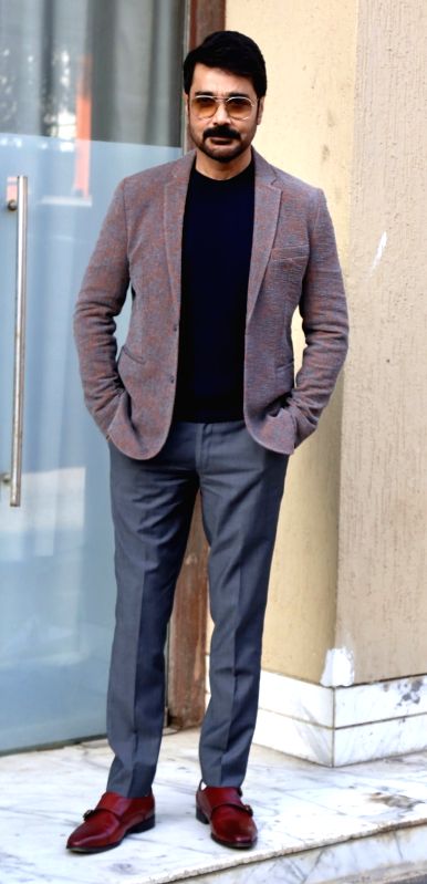 : Mumbai: Actor Prosenjit Chatterjee poses for a photograph during a ...