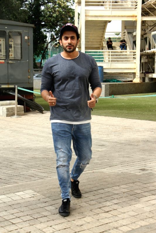 Sunny Nijar seen at a cinema theatre