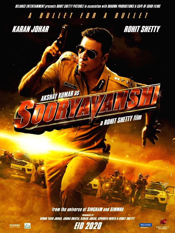 Akshay Kumar joins Rohit Shetty's police universe with 'Sooryavanshi'