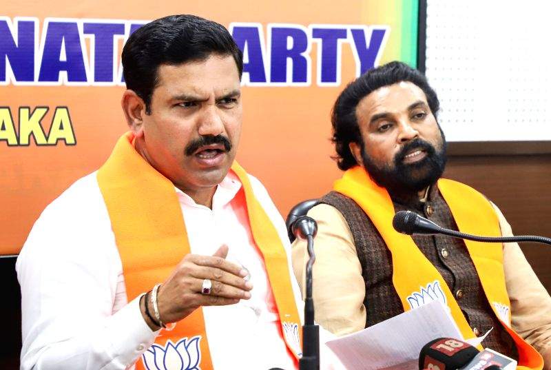 B.Y. Vijayendra Addresses Press Conference