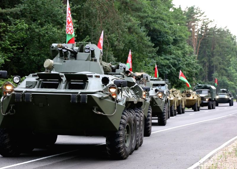 Belarus starts new command & staff exercises on border with Ukraine