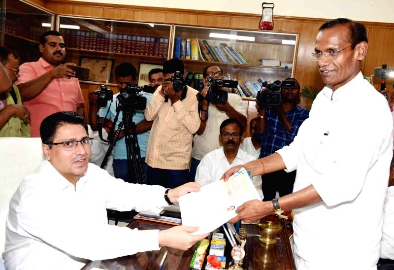 BJP's MLC candidate Radha Mohan Sharma files nomination