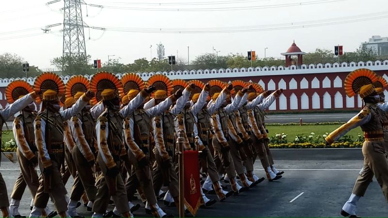 CISF Raising Day parade