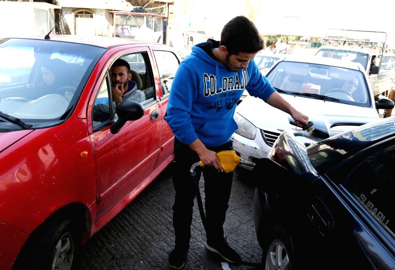 SYRIA-DAMASCUS-GAS STATION-FUEL SHORTAGE