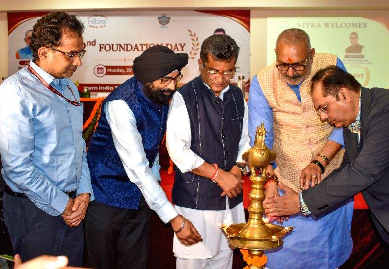 Giriraj Singh attends NITRA Foundation Day celebrations