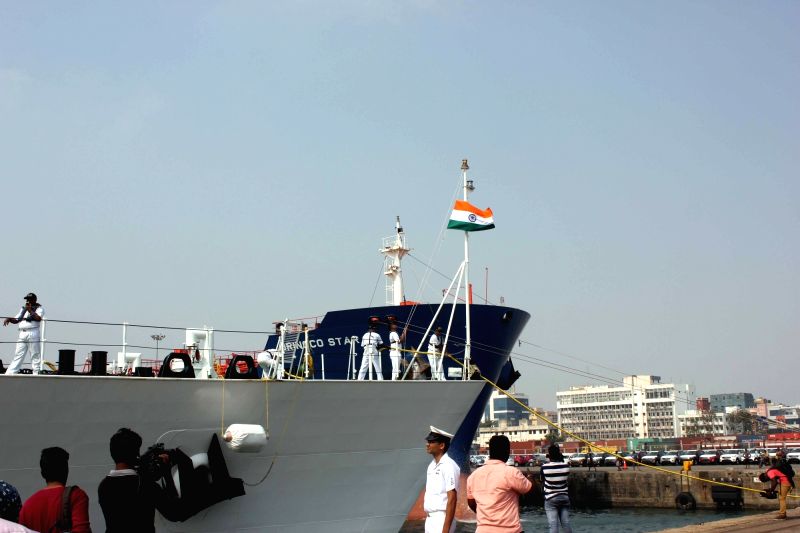 Coast Guard ship ICGS shaunak