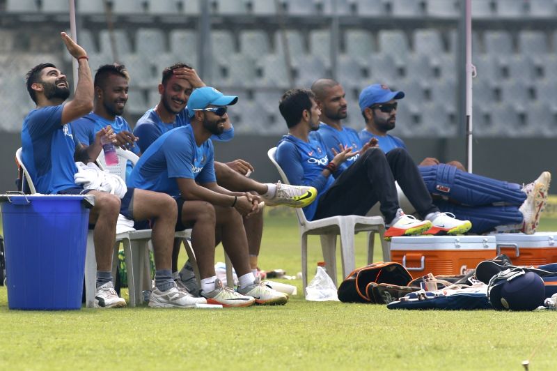 India practice session