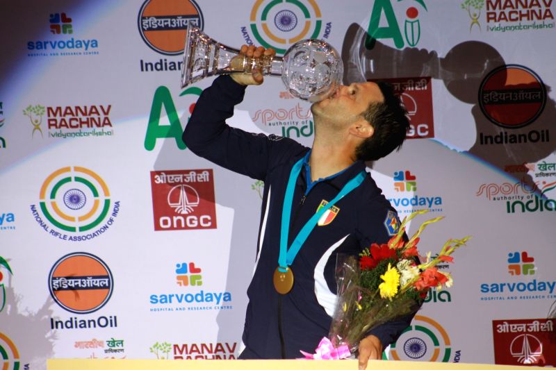 Riccardo Filippelli clinches Gold in the Men's Skeet at ISSF World Cup ...