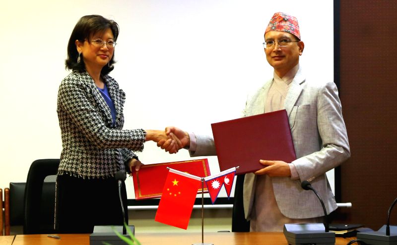NEPAL-KATHMANDU-CHINA-SIGNING CEREMONY