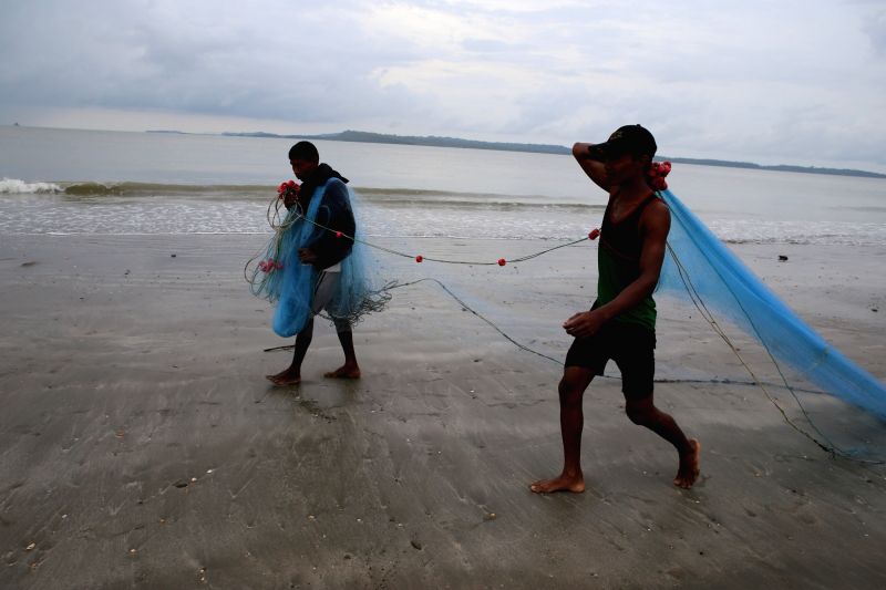MYANMAR-KYAUKPHYU-FISHERMEN RELEASED BY INDIA