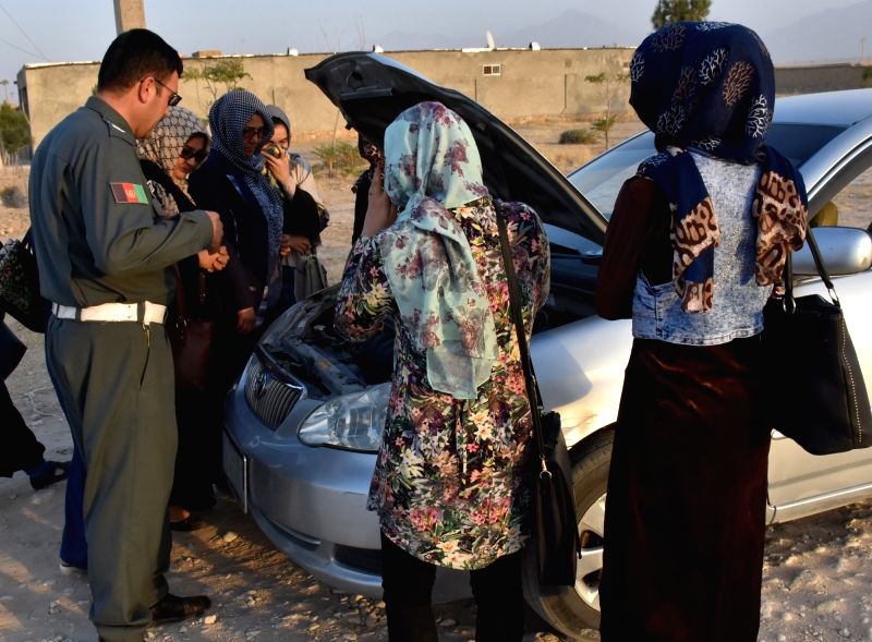 AFGHANISTAN-BALKH-DRIVING COURSE-WOMEN