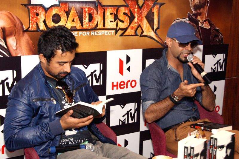 'MTV Hero Roadies X1-Ride for Respect' press conference