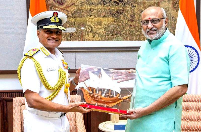Naval Chief Meets Vice President