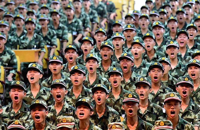 CHINA-GUANGDONG-NEW SOLDIERS-MILITARY TRAINING (CN*)