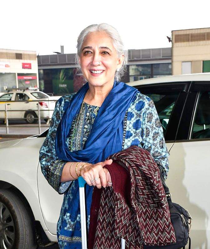 Nikhat Khan Spotted at Mumbai Airport