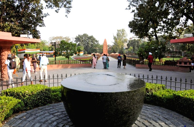 People visit Jallianwala Bagh on the eve of 104-years of 'Jallianwala ...