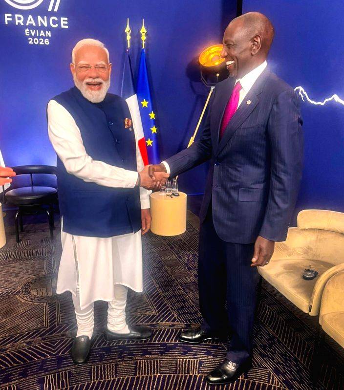PM Modi meets Kenyan President William Ruto
