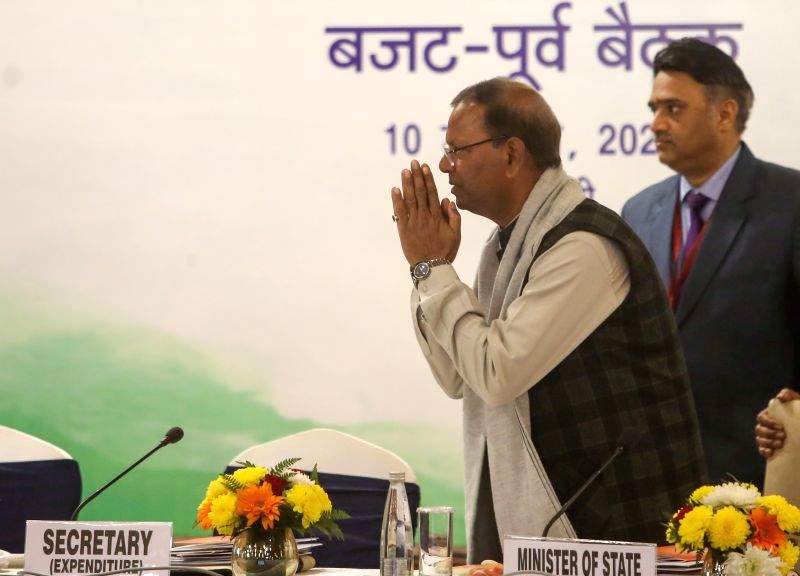 Pre-Budget Meeting with State Finance Ministers