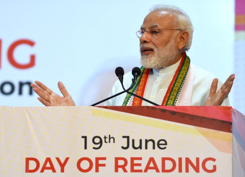 Modi launches PN Panicker Reading Day - Reading Month