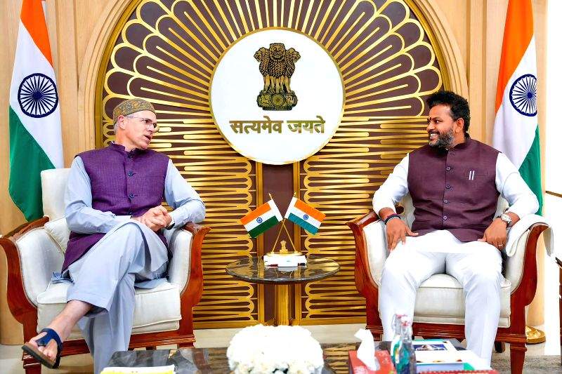 Ram Mohan Naidu Meets CM Omar Abdullah