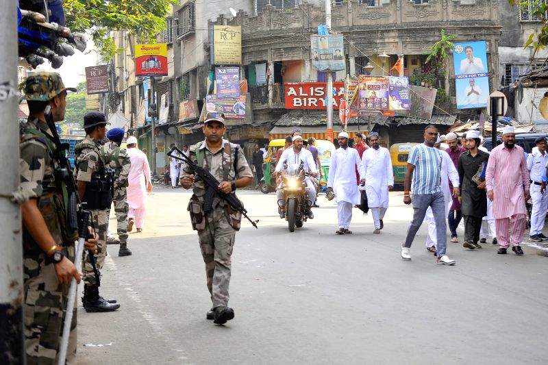 Security tightened during Eid prayers