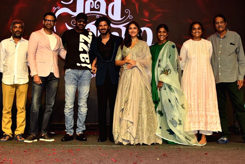 SitaRamam Movie Pre Release Event Stills