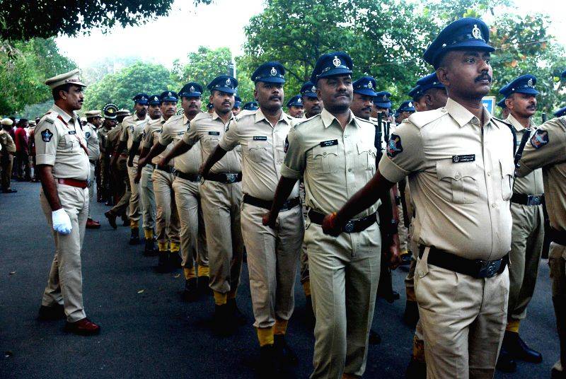 Tamil Nadu Police Republic Day Rehearsal