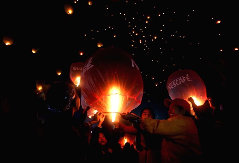 MYANMAR-TAUNGGYI-TAZAUNGDAING FESTIVAL