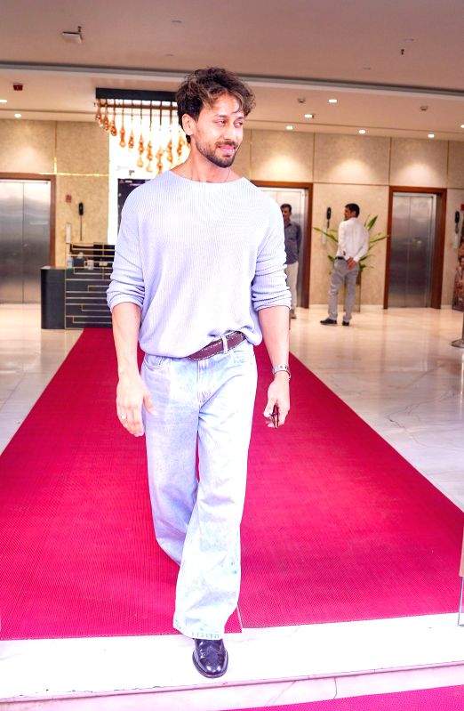 Tiger Shroff spotted at T-Series office
