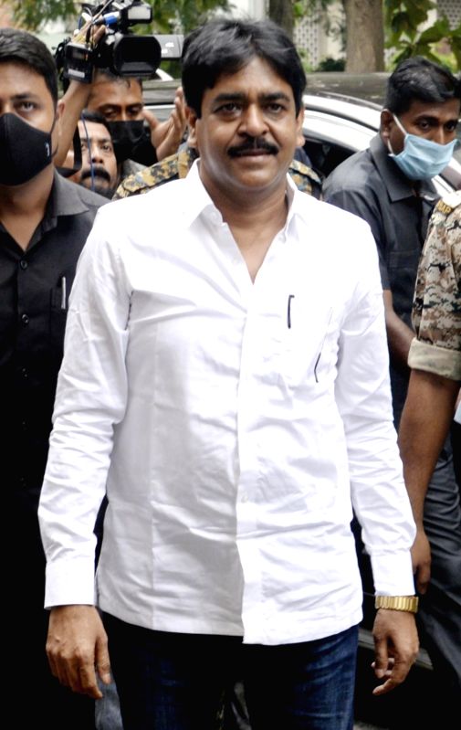 Kolkata :Trinamool Congress MLA Saokat Molla arrives to appear before ...