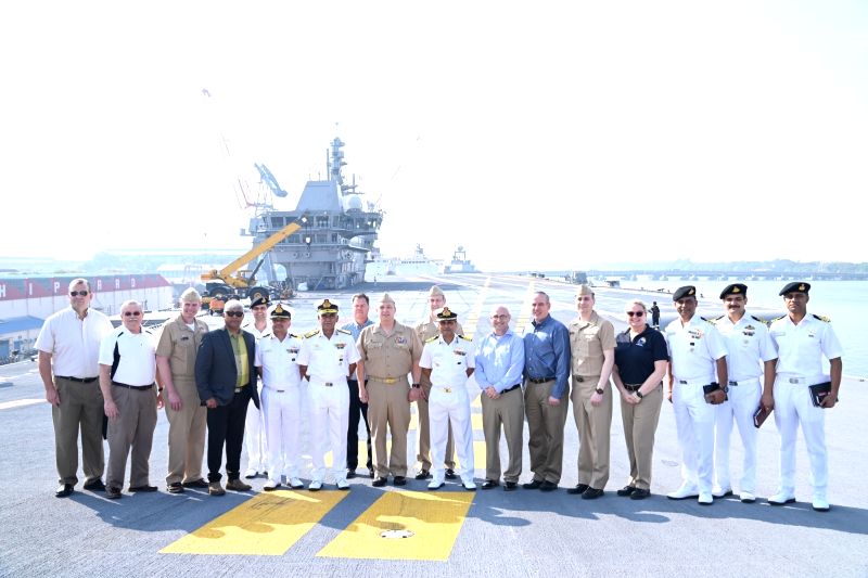 US delegation appreciates India for operating LCA from indigenous carrier