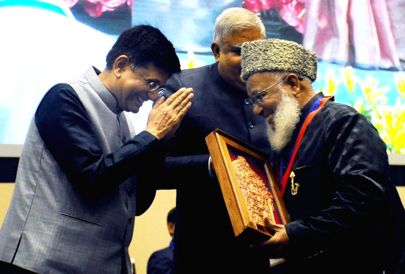 Vice President of India Jagdeep Dhankhar and Union Minister Piyush ...