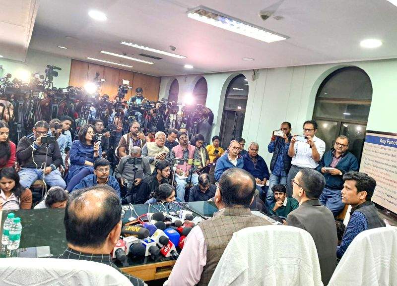 West Bengal CEO Briefs Media on SIR Enumeration