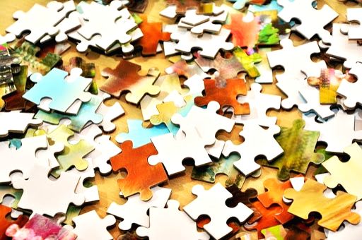 Free Photo: What happens when we get stuck in a puzzle