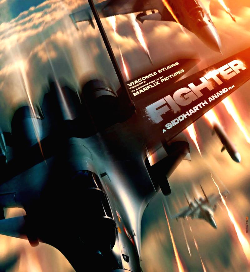 Hrithik Roshan and Deepika Padukone-aerial actioner 'Fighter' to ...