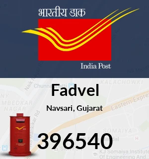 Fadvel Pin Code, Navsari, Gujarat