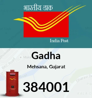 Gadha Pin Code, Mehsana, Gujarat