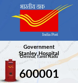 Government Stanley Hospital Pin Code, Chennai, Tamil Nadu