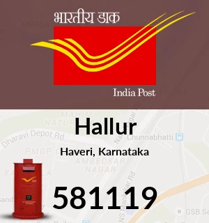 Hallur Pin Code, Haveri, Karnataka