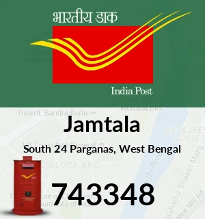 Jamtala Pin Code, South 24 Parganas, West Bengal