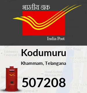Kodumuru Pin Code, Khammam, Telangana
