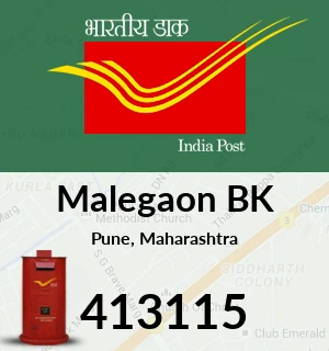 Malegaon BK Pin Code, Pune, Maharashtra